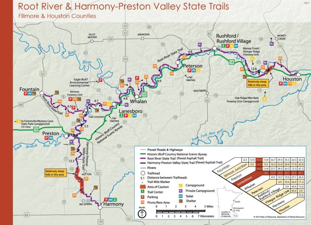 Root River State Bike Trail - Lanesboro, MN | Scenic Getaways, Trails ...